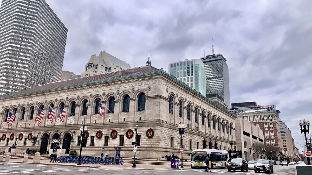 Boston Public Library presentará una tarde de “Snow Day” en su sede de ...